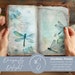 Dragonfly Delight, Printable Papers Journal Digi Kit: Perfect for ...