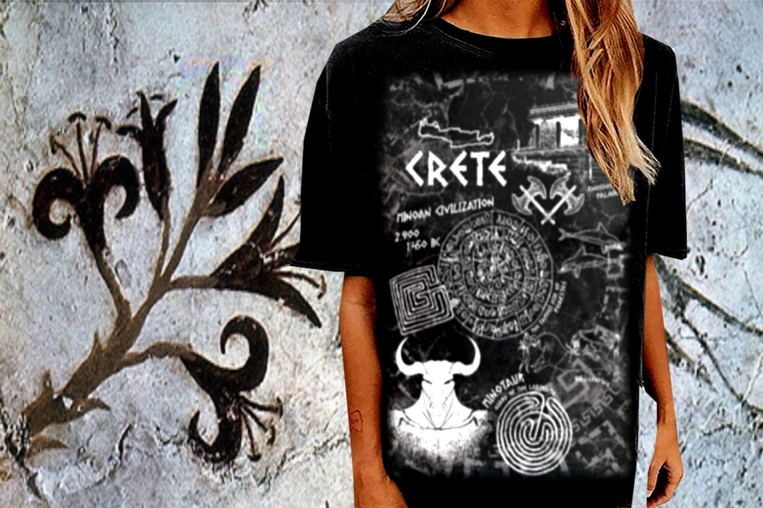 Greek T-shirt, Ancient Greece Civilization, Minotaur Tee, Mythical ...