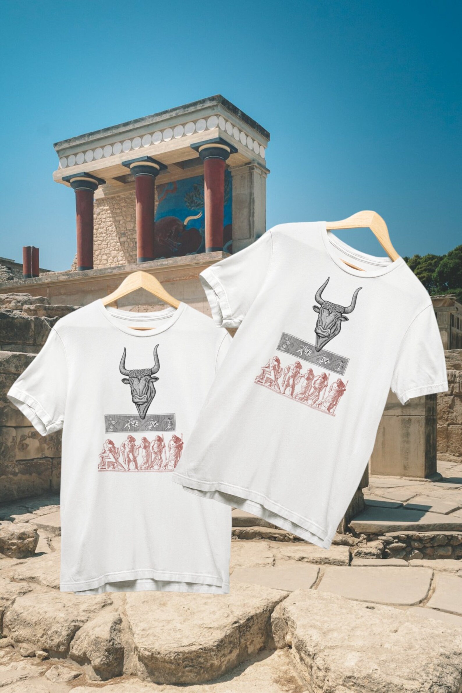 Greek Mythology, Crete Minotaur T-shirt, Ancient Greece, Unisex Shirt ...