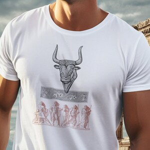 Greek Mythology, Crete Minotaur T-shirt, Ancient Greece, Unisex Shirt ...