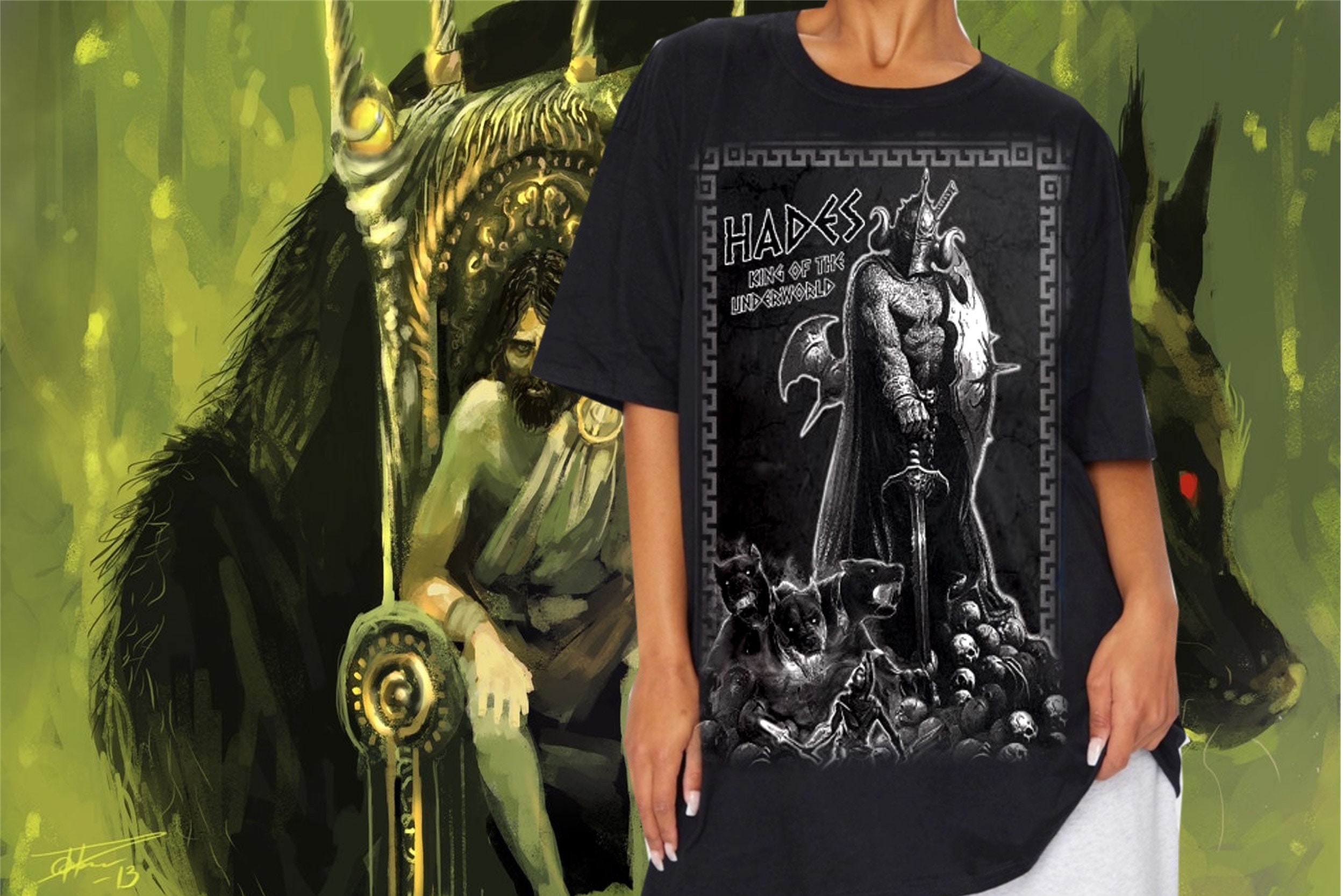Dionysus Hades, Mythological Greek Gods Shirts, Greek Mythology ...