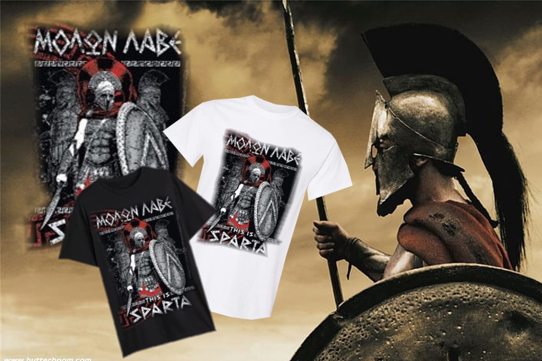 Molon Labe Spartan T-shirt, Greek Sparta Warriors, Greece Patriotic ...