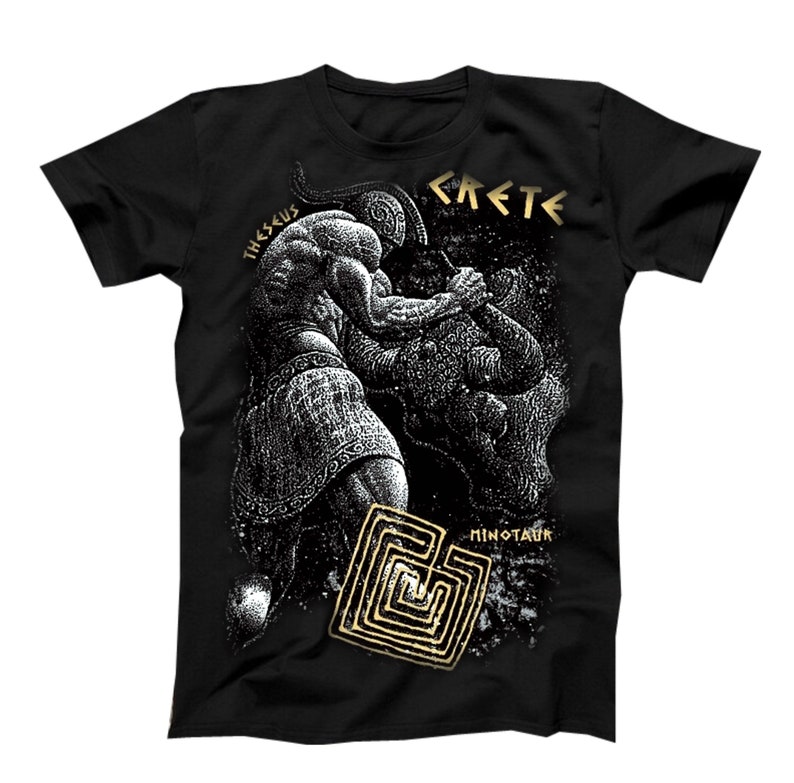 Minotaur the Beast Shirt, Minotaur Shirt, Ancient Greek Mythological ...