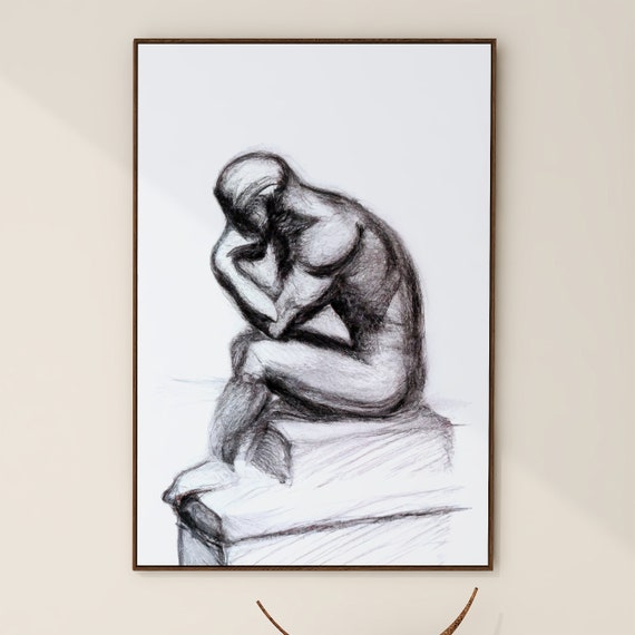 Thinking Man Sketch