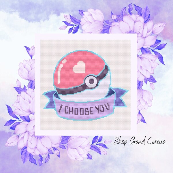 Pokeball Heart - Etsy