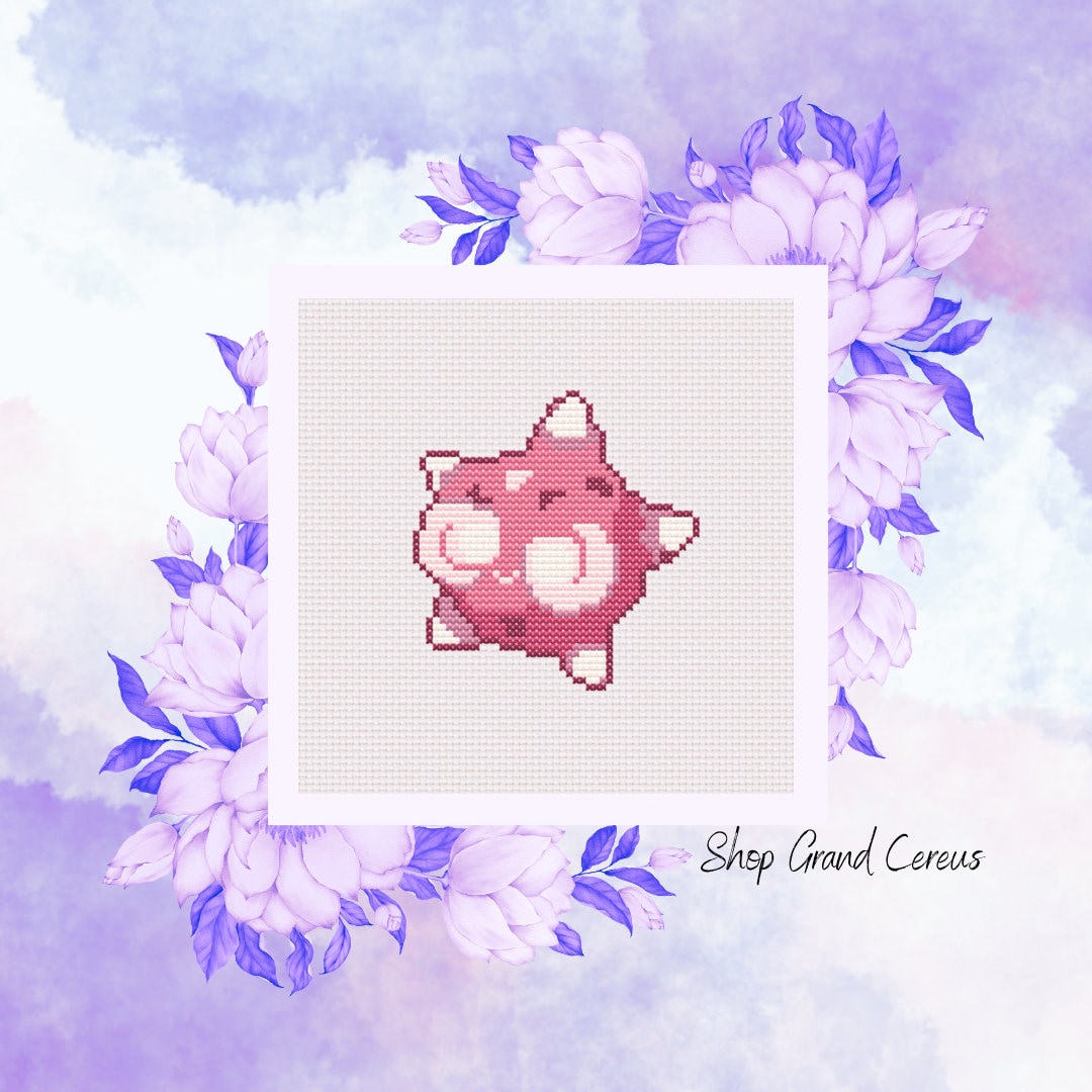 Pokémon Minior Core Sprite Cross Stitch Pattern - Etsy