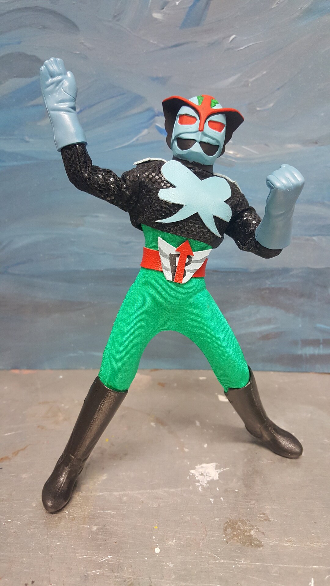 Custom Mego Barom 1 Tokusatsu Figure - Etsy