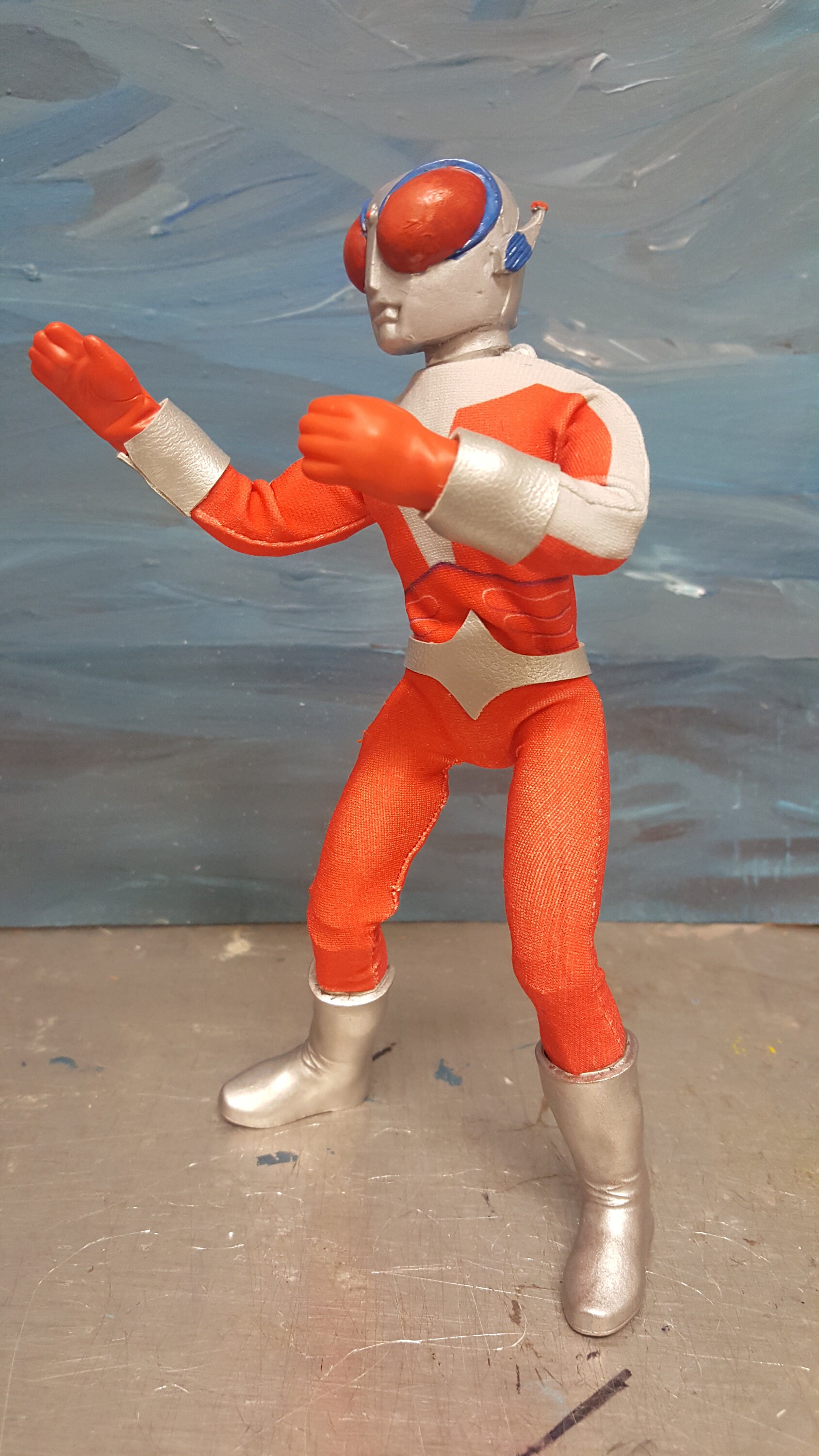 Fireman Tokusatsu Custom Mego Figure - Etsy