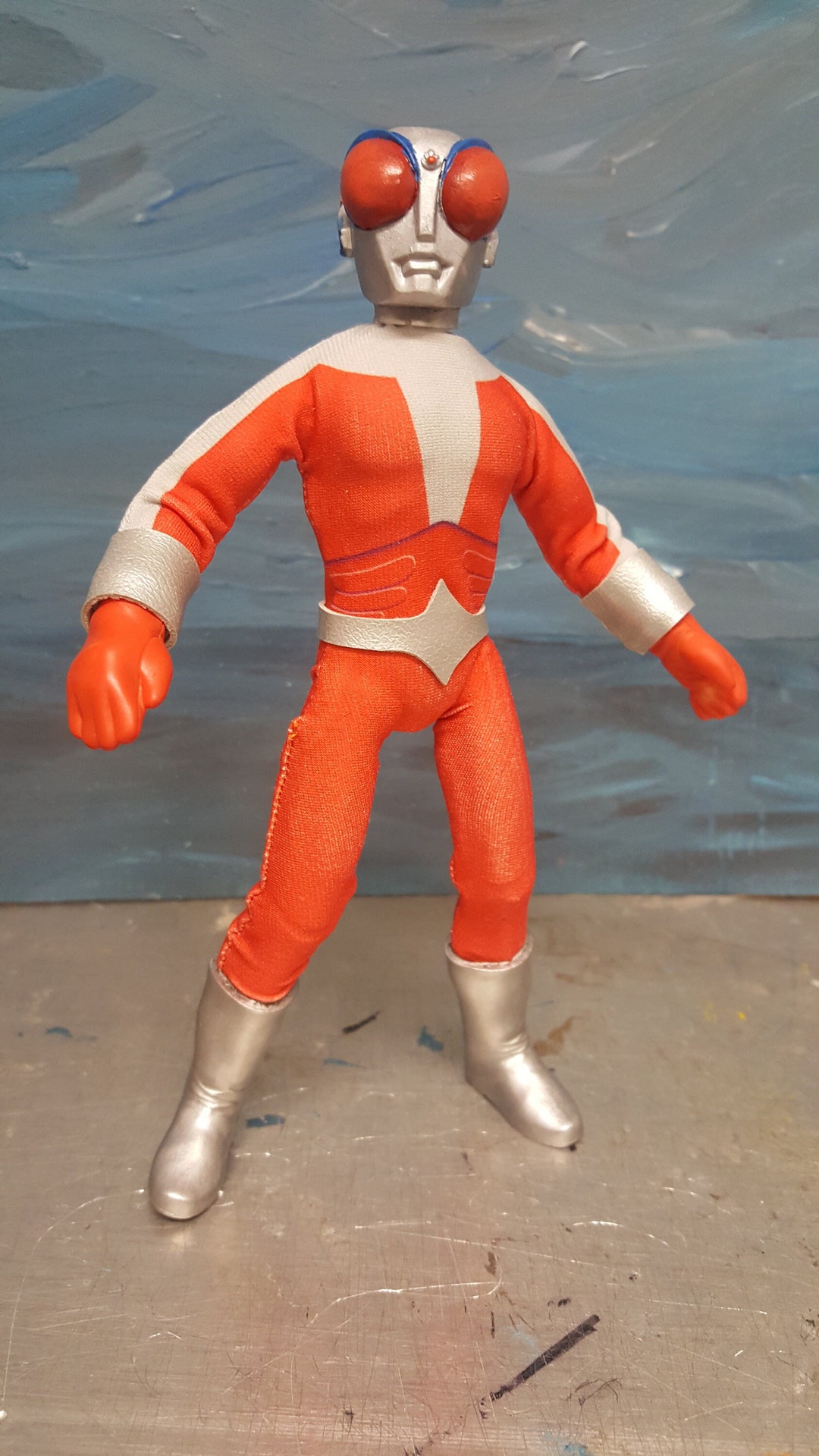 Fireman Tokusatsu Custom Mego Figure - Etsy