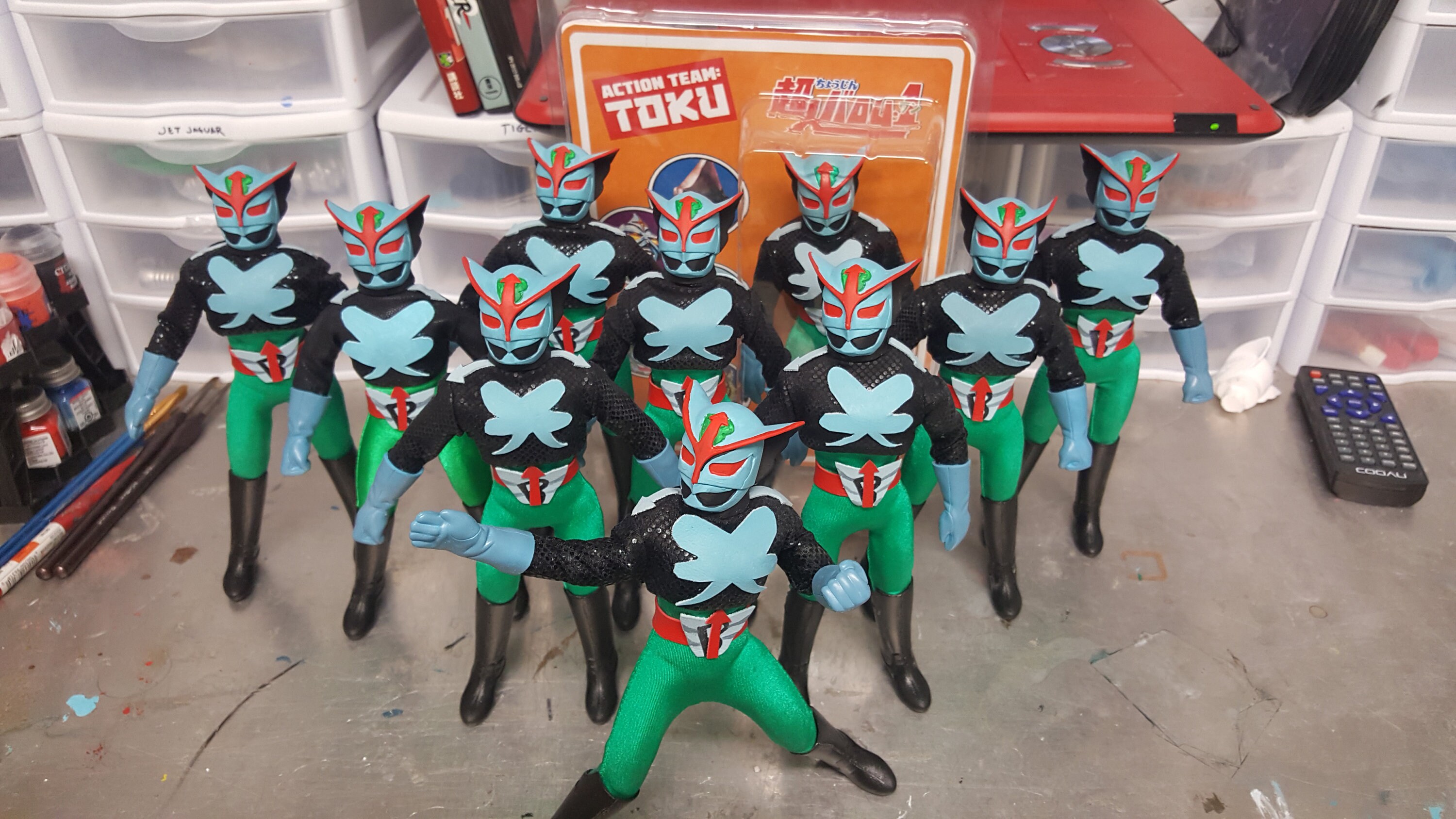 Custom Mego Barom 1 Tokusatsu Figure - Etsy