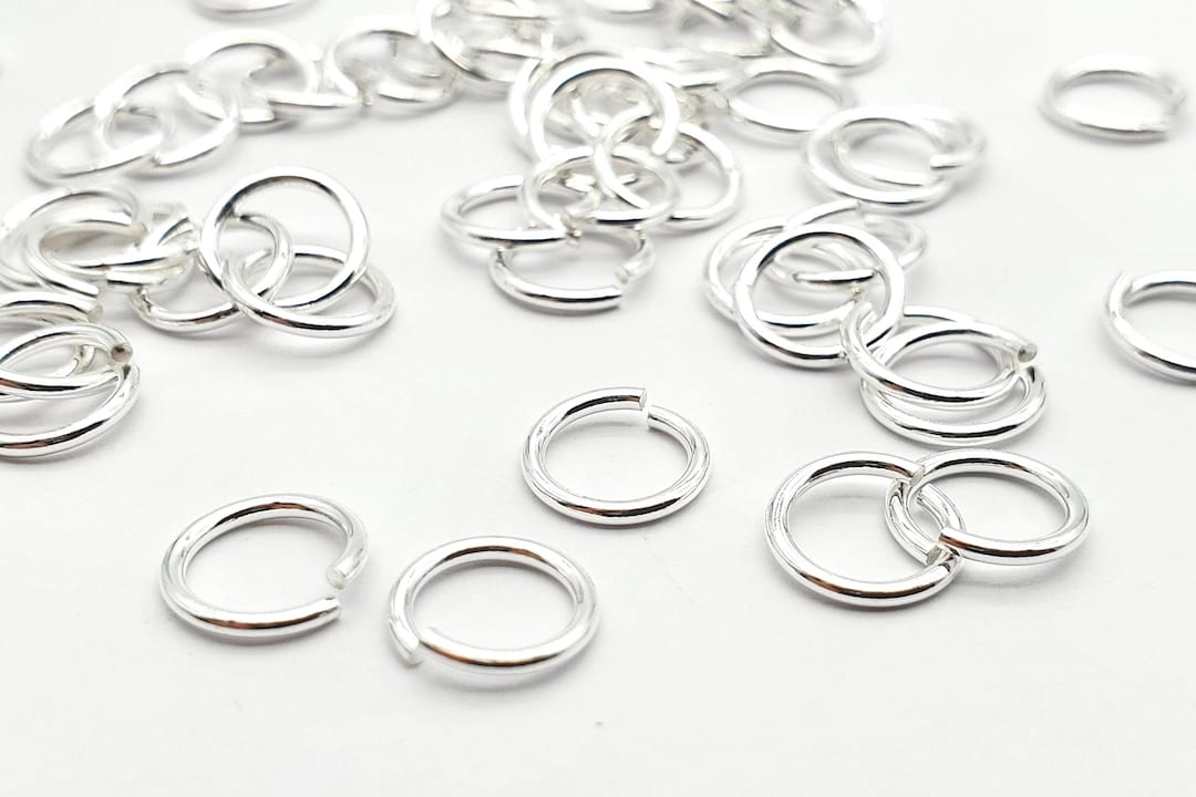 Sterling Silver Filled Jump Rings, 925 Sterling Silver, O Rings, Open ...