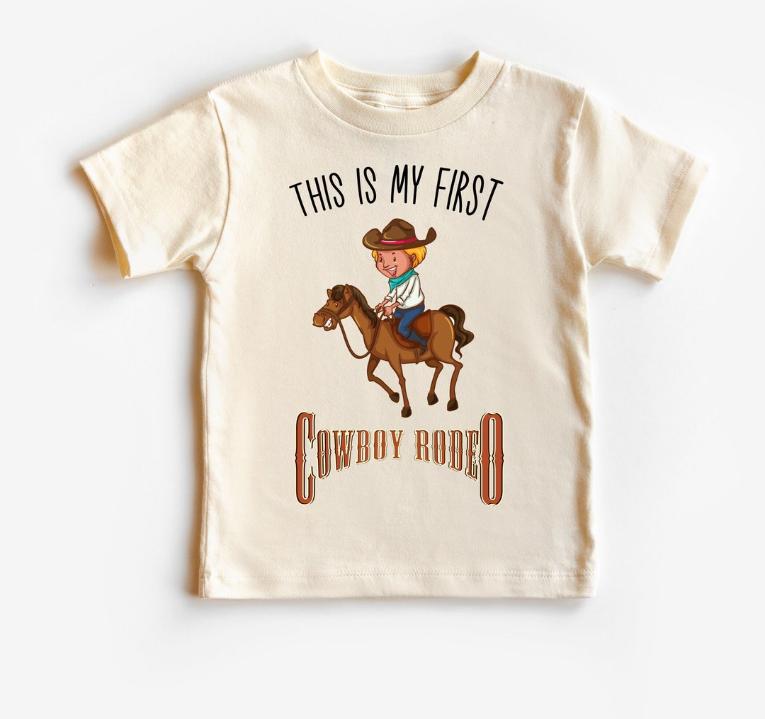 This My First Rodeo Shirt First Cowboy Rodeo Onesie First - Etsy