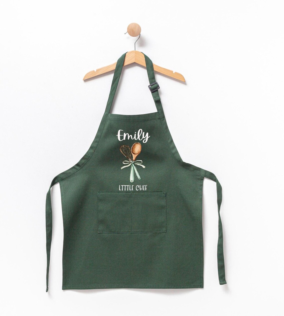 Personalized Kids Cotton Apron: Little Chef, Custom DTF Print Apron - Etsy