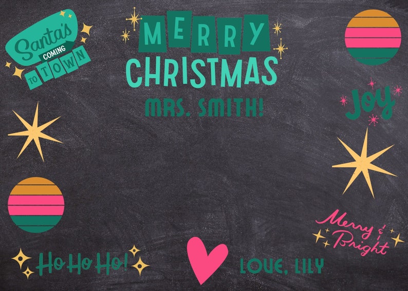 Retro Gift Card Holder Template - Digital Download - Canva Linik - Etsy