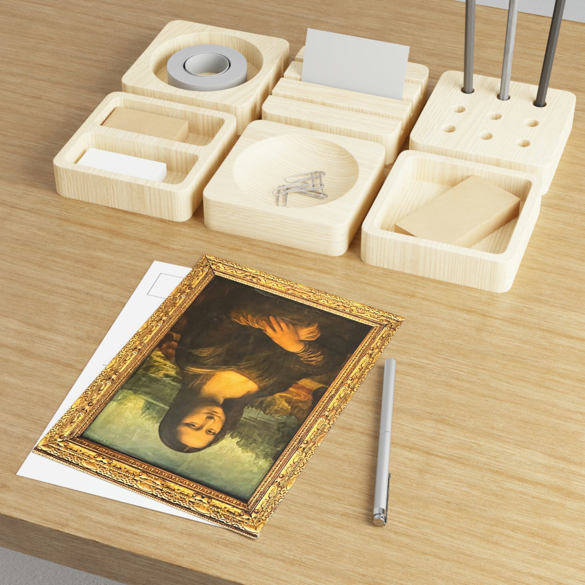 Mona Lisa Postcards - Etsy