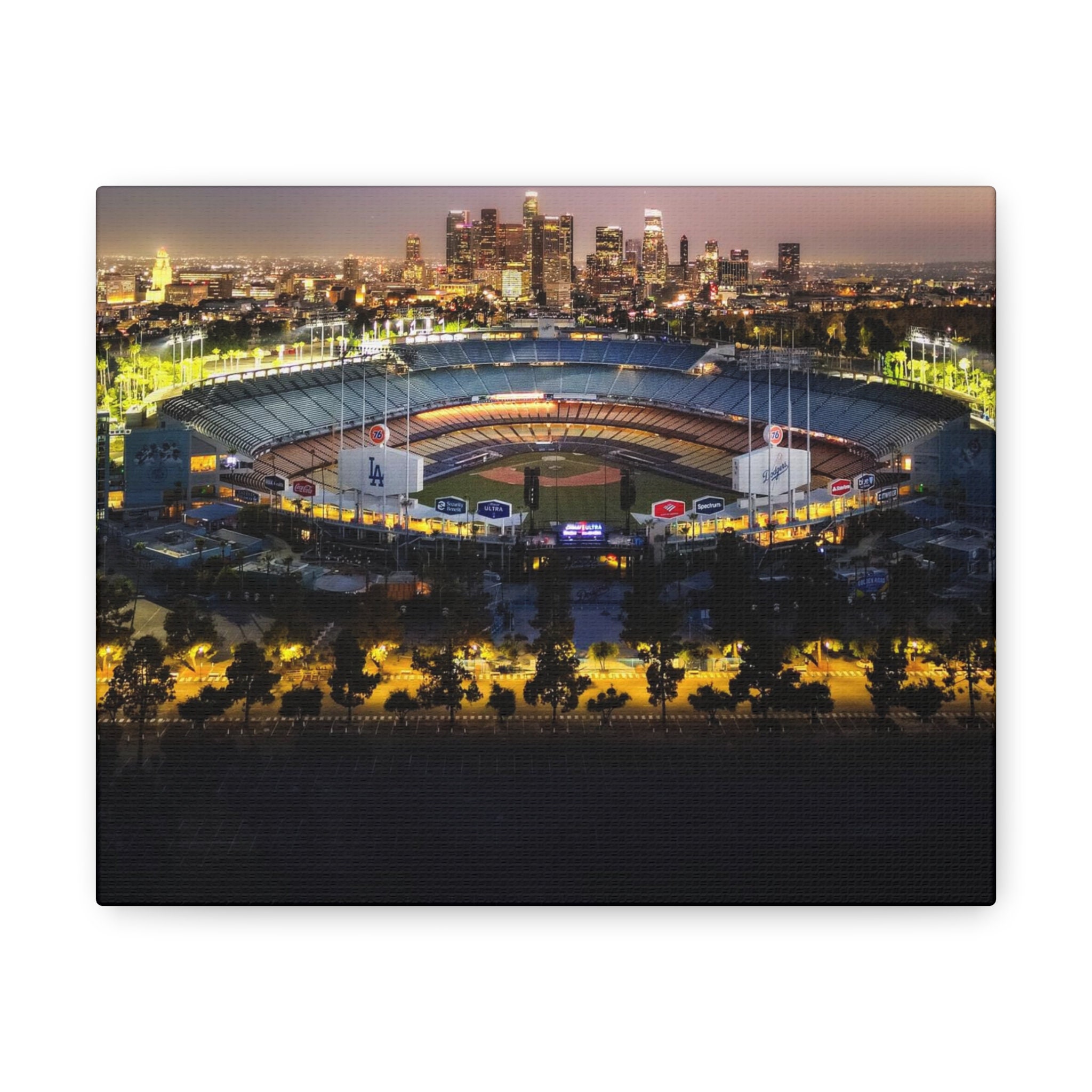 Dodger Stadium Canvas Gallery Wraps - Etsy