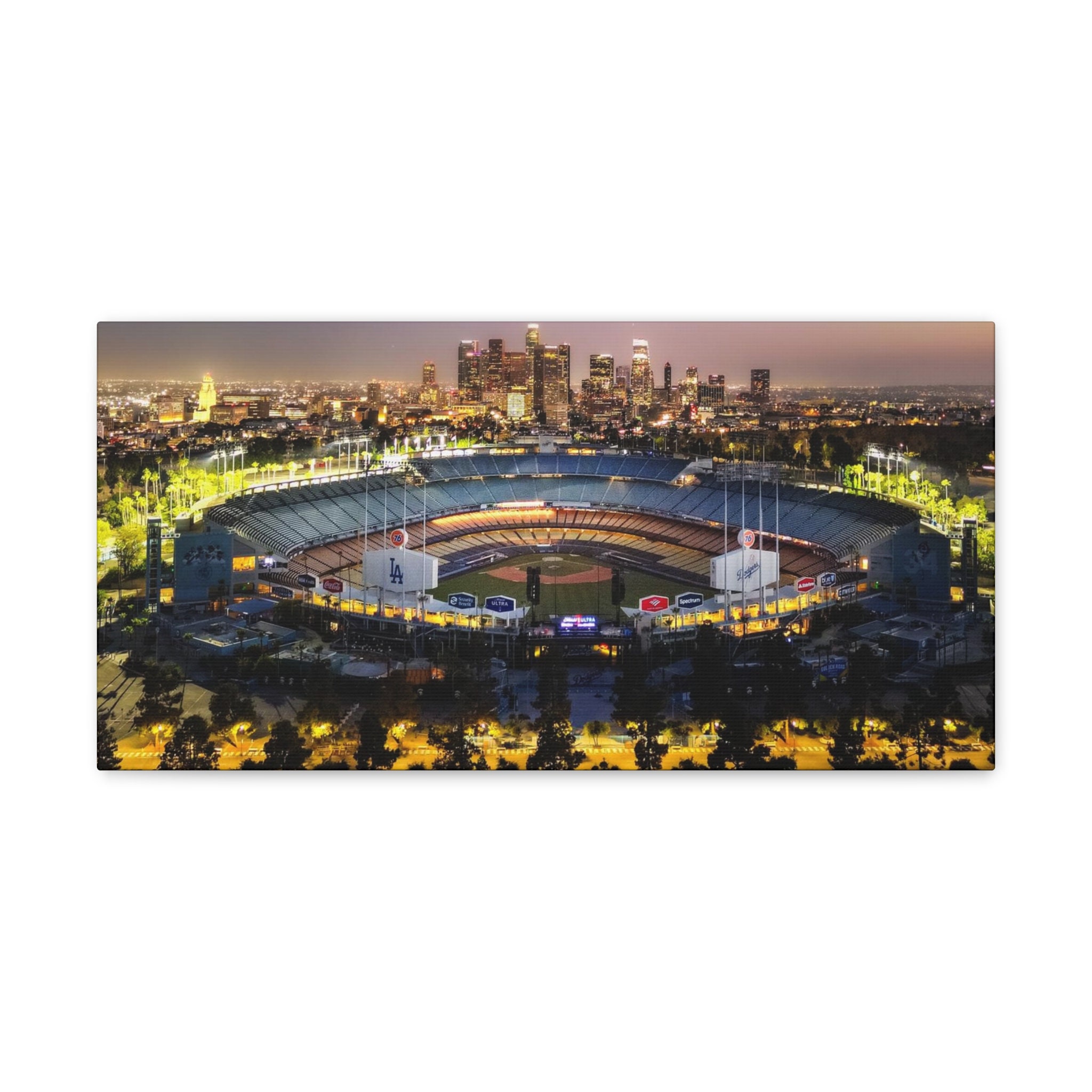 Dodger Stadium Canvas Gallery Wraps - Etsy