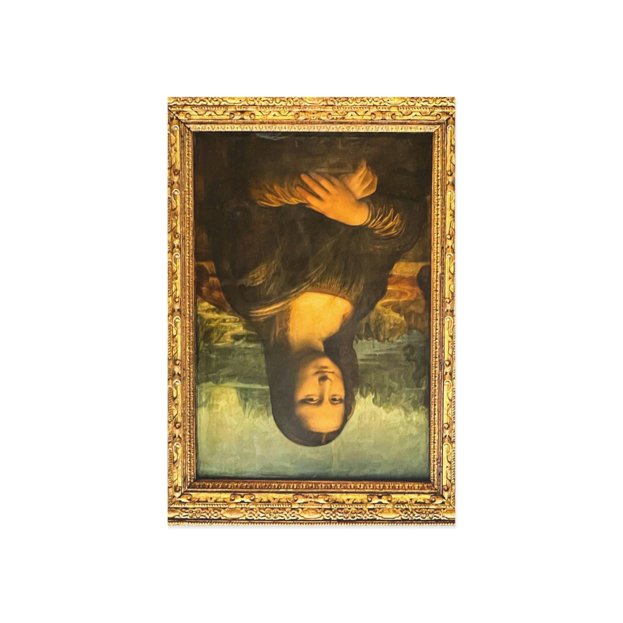Mona Lisa Postcards - Etsy