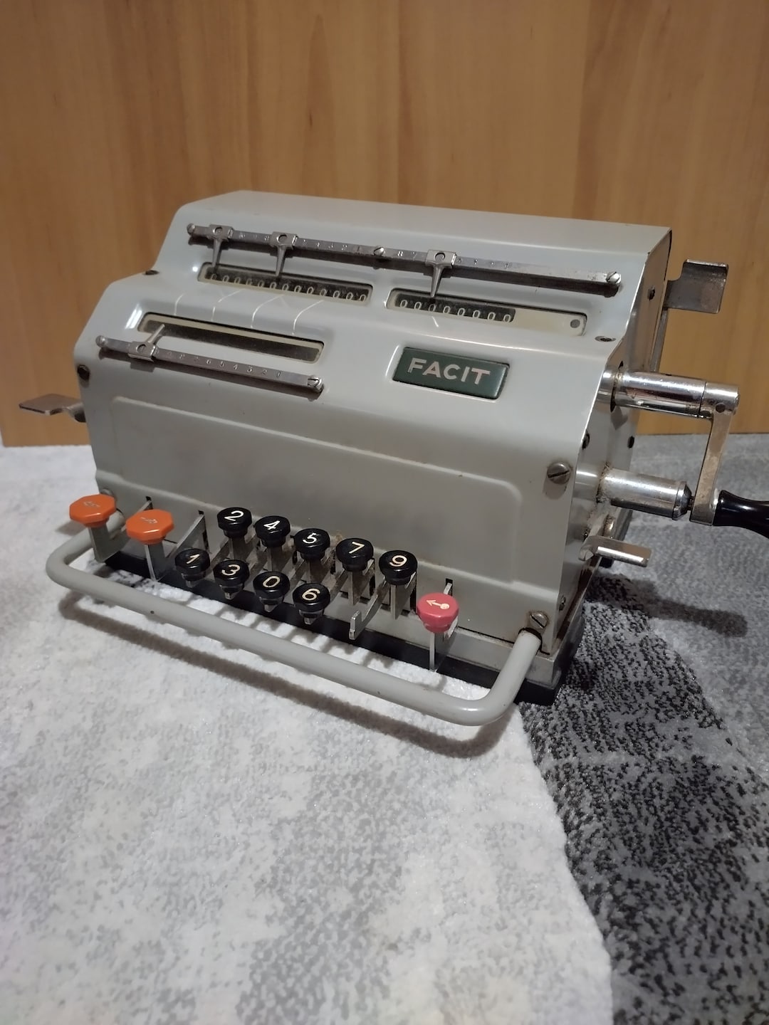 Facit Model TK Mechanical Calculator Adding Machine From 1948 Vintage ...