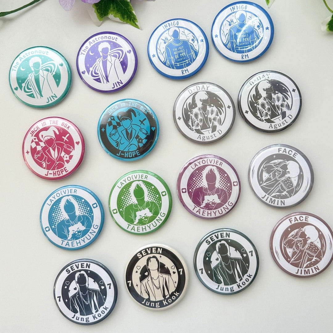 Solo Album Button Pins - Etsy