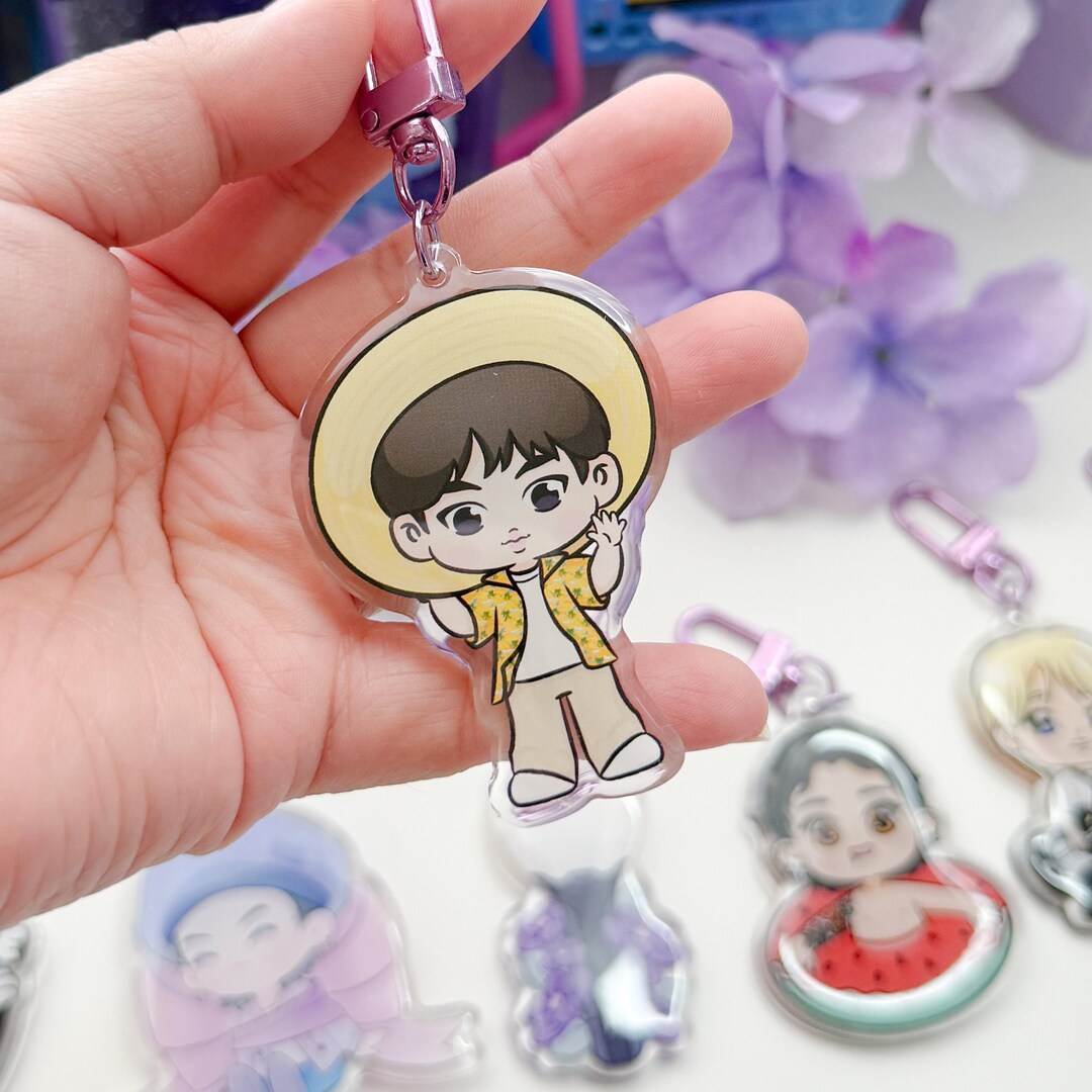 Jin "super Tuna" Keychain - Etsy