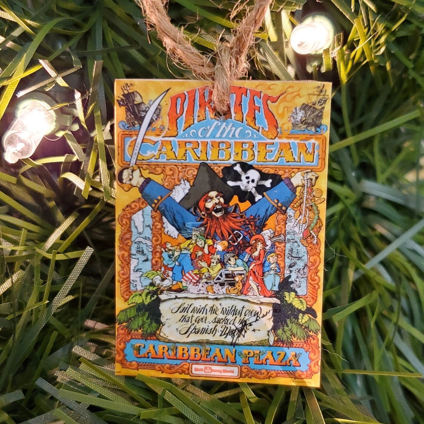 Vintage Disney Attraction Poster Ornaments (2" X 1.3") - Etsy