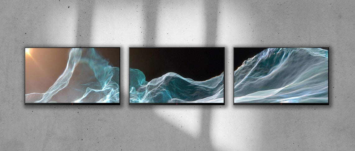 Fractals Waves Wallpaper Monitor 7K Ultrawide-widescreen and Phones ...