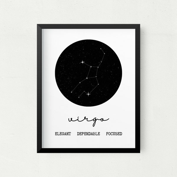 Virgo Sun Sign - Etsy