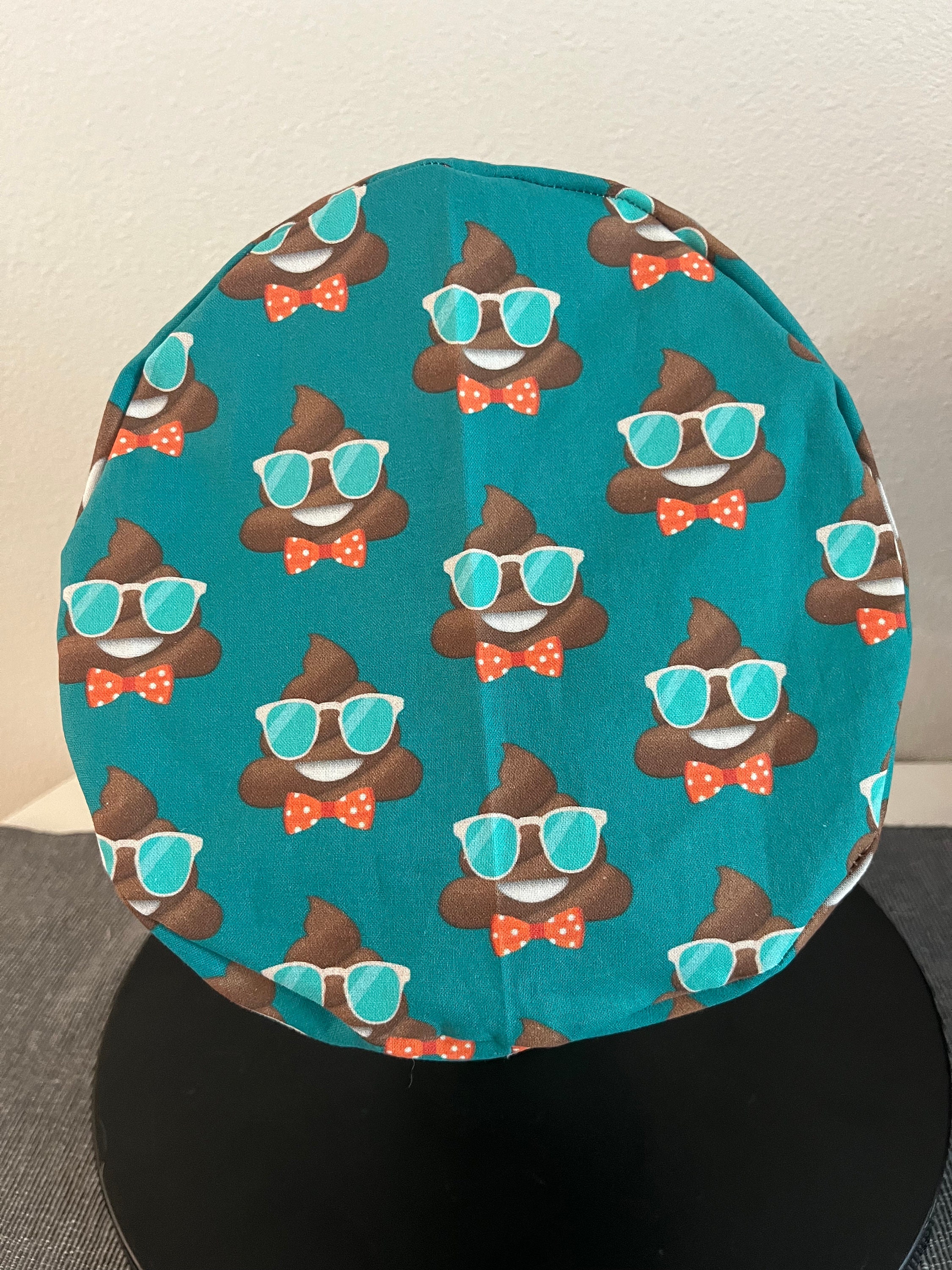 Poop Emoji Scrub Cap - Etsy