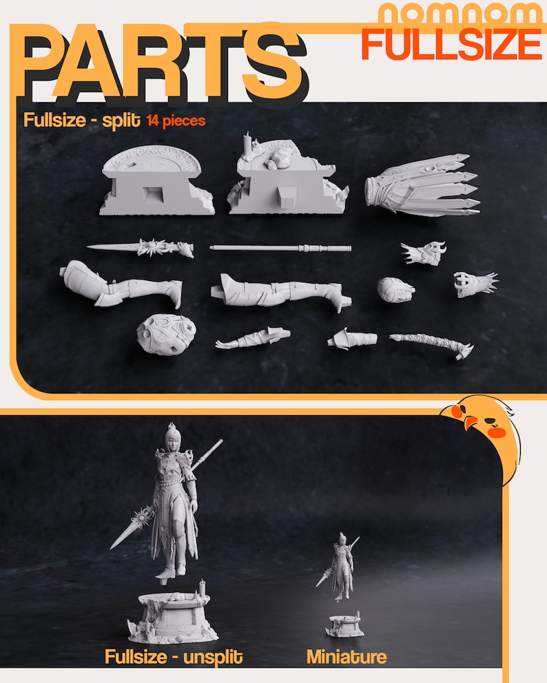 Shadowheart Baldur's Gate Female Lancer Fan Art Inspired Figurine ...