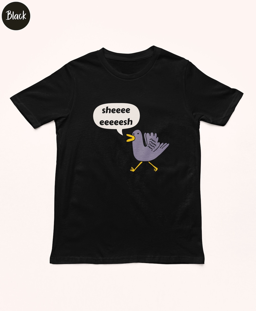 Sheesh Shirt, Cartoon Duck T-shirt, Silly Goose, Funny Meme Shirt ...