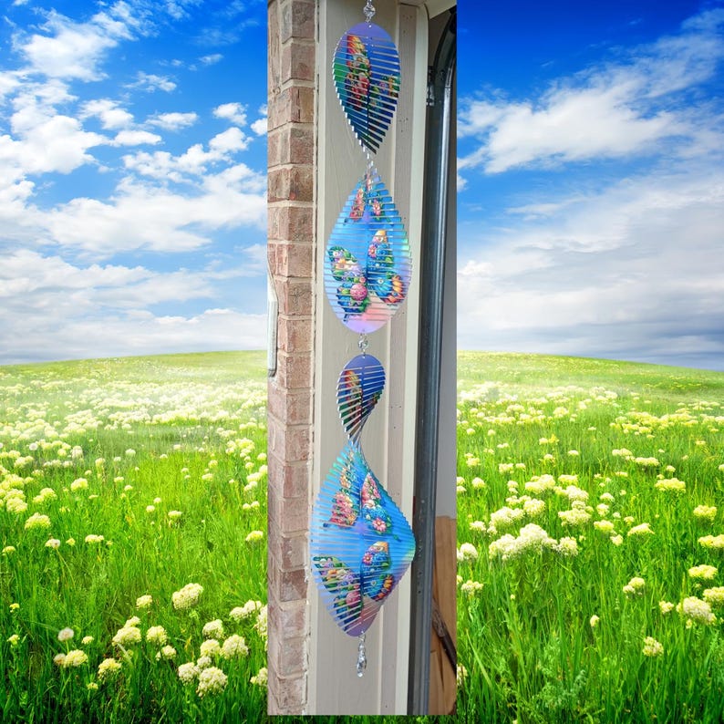 Long Wind Spinners, Large Helix Sunflower Spinners and Butterfly ...