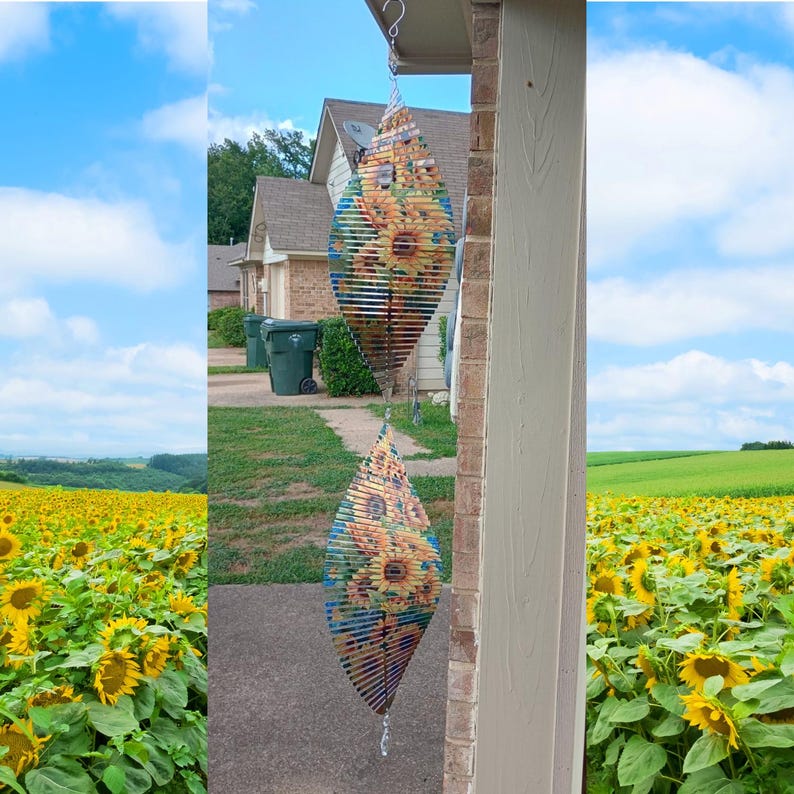 Long Wind Spinners, Large Helix Sunflower Spinners and Butterfly ...