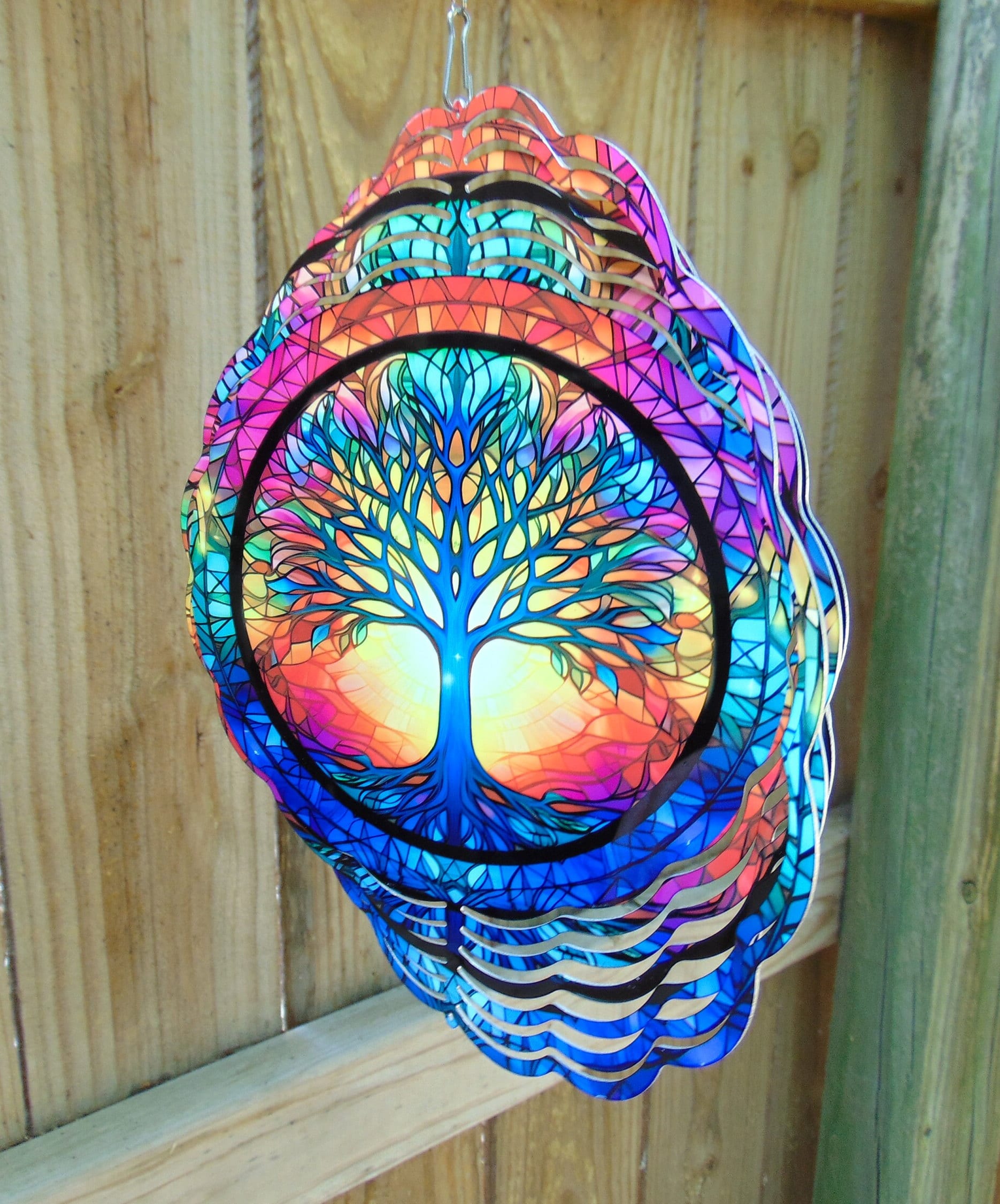 Tree of Life Wind Spinner - Etsy