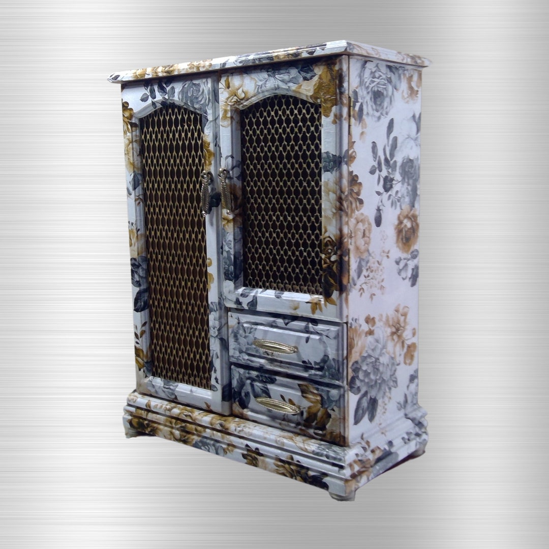 Hummingbird Jewelry Cabinet With Lights, Light up Jewelry Box, Large ...