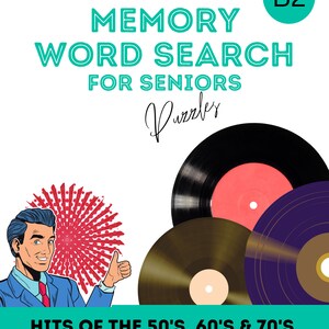 Download and Printable Memory Word Search for Seniors book 2 72 Puzzles ...
