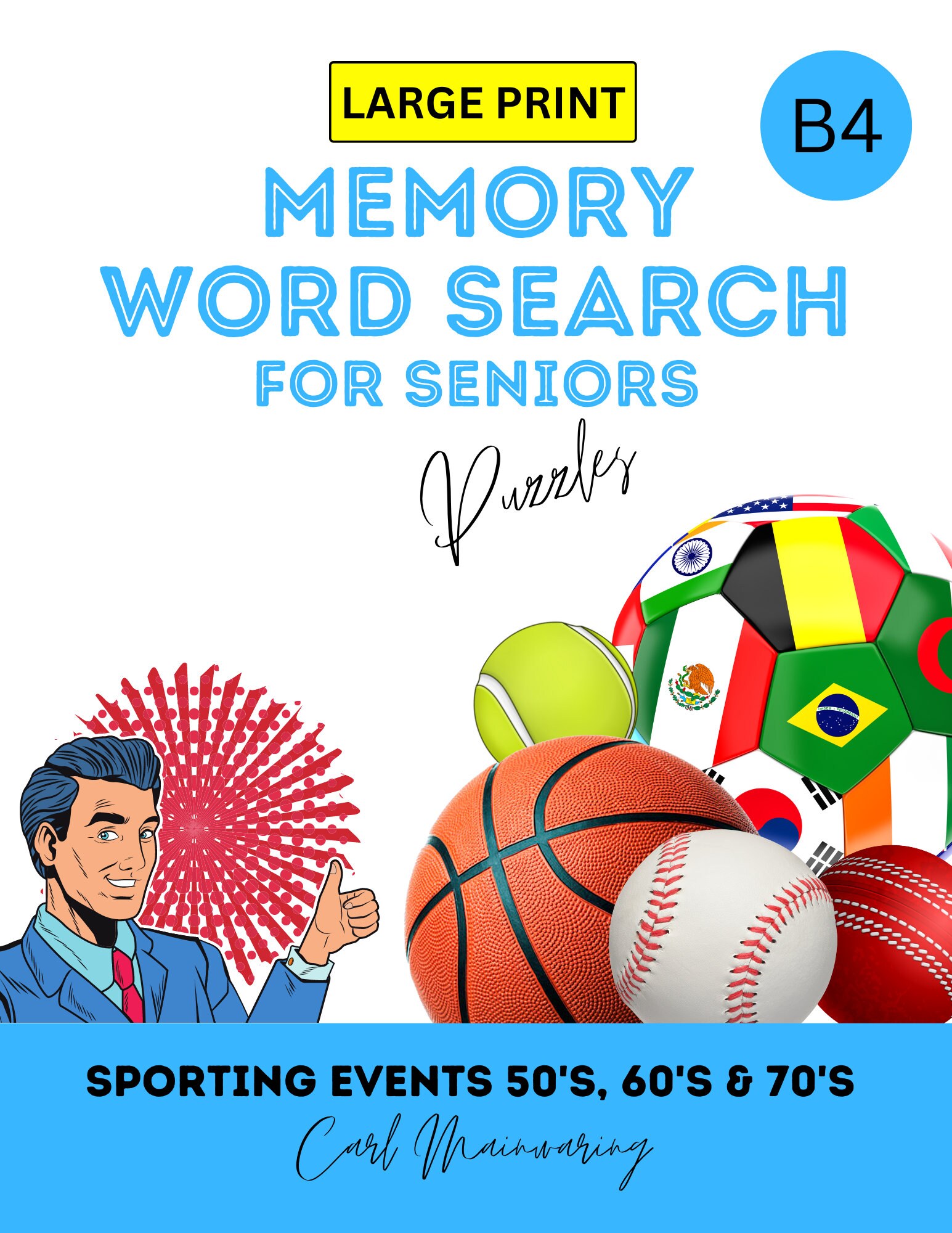Download and Printable Memory Word Search for Seniors book 4 72 Puzzles ...