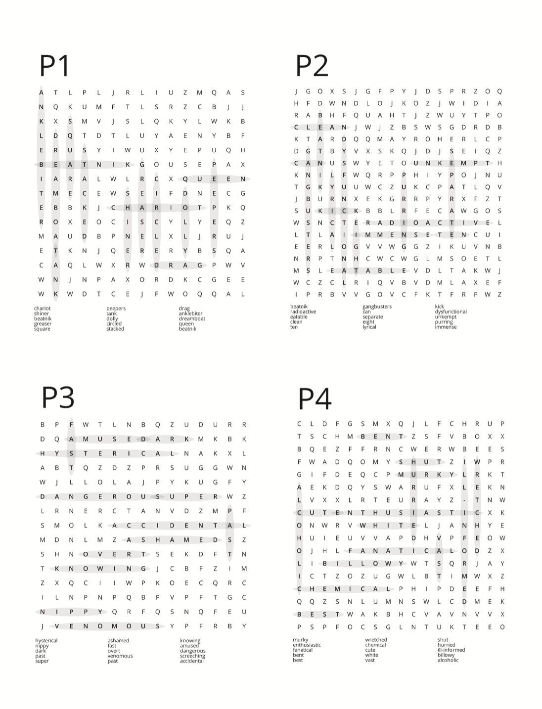 Download and Printable Memory Word Search for Seniors book 1 - Etsy