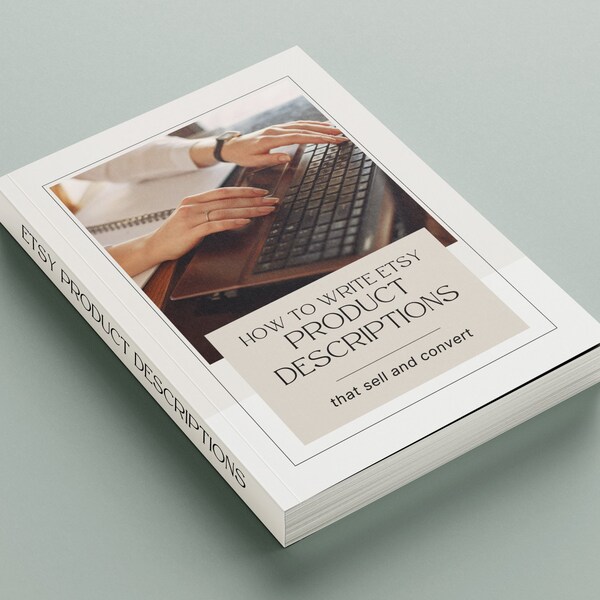 Product Description Cheat Sheet - Etsy