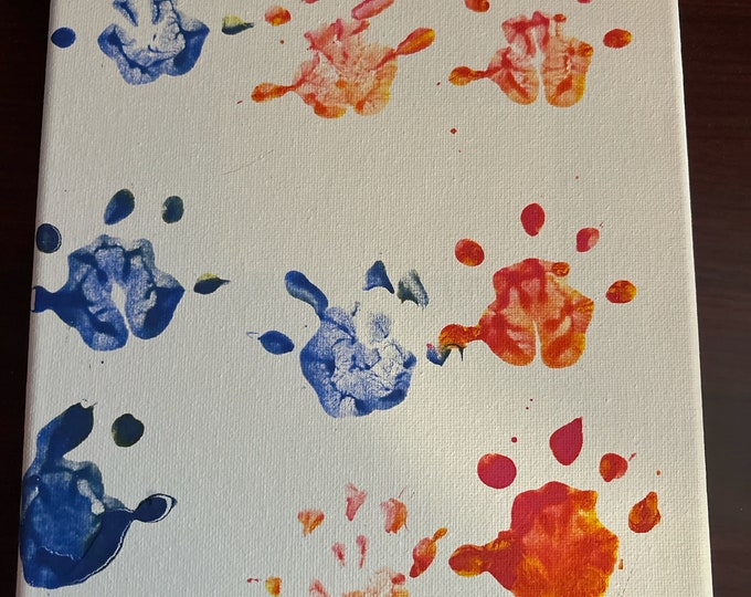 Art Paw Prints Made by Opie Opossum - Etsy