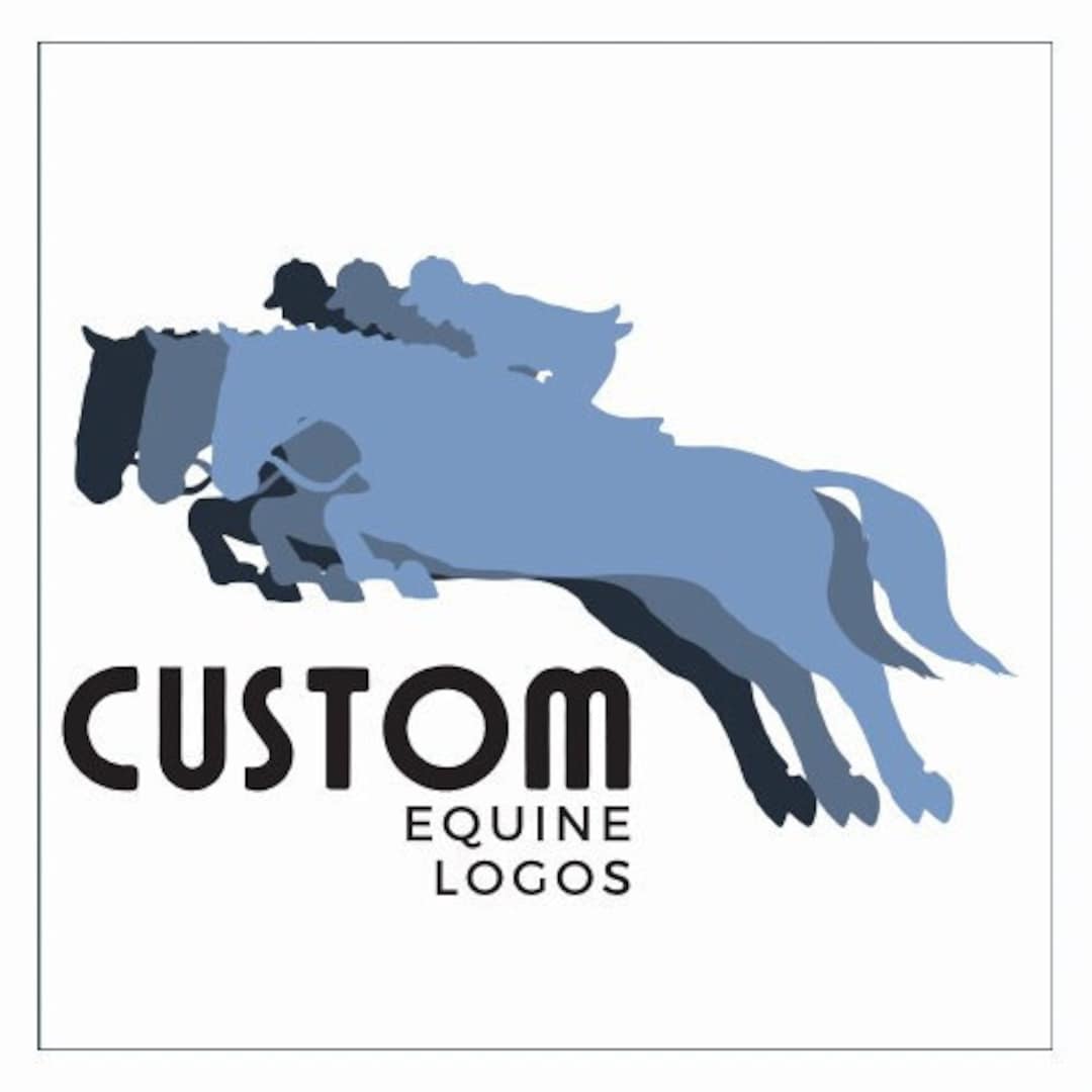 Custom Equine Logo Design for Your Business, Farm, Horse Training With ...