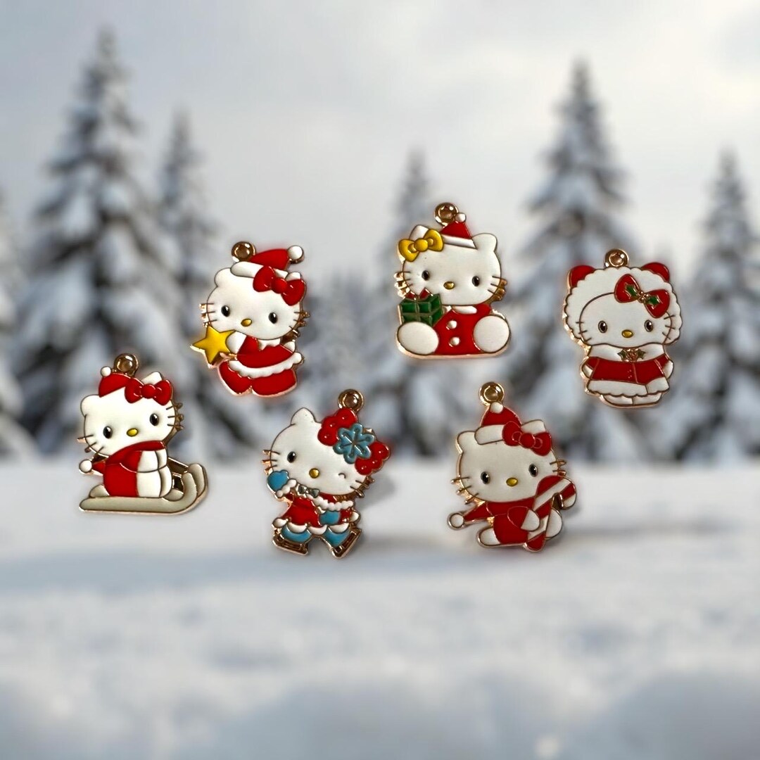 Hello Kitty Winter Whinny Winners Enamel Braid and Bridle Charms for ...