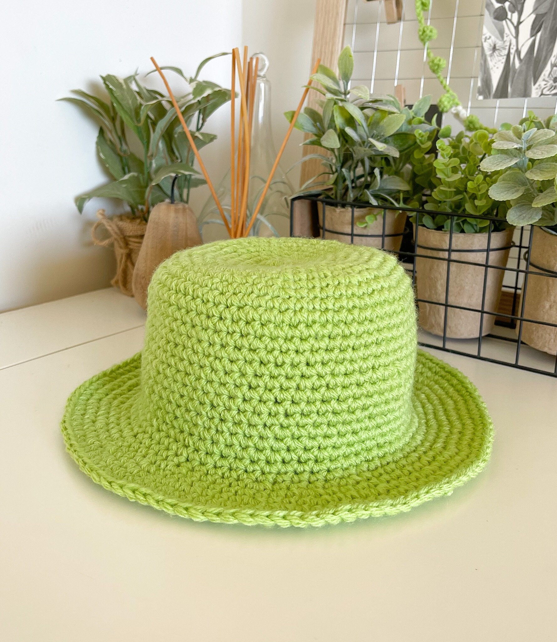 Crochet Bucket Hat - PDF Pattern - Etsy