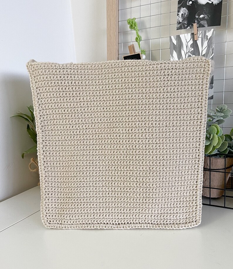 Medium Crochet Tote Bag - PDF Pattern - Etsy