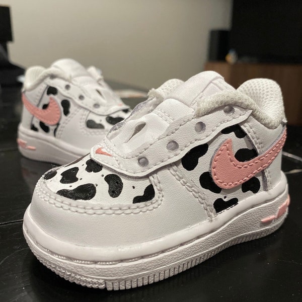 Cow Print Air Force 1 Baby - Etsy