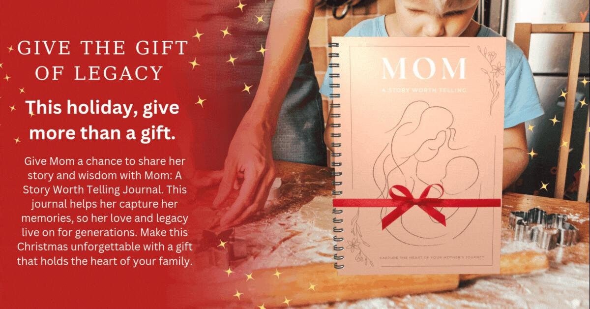 Mom: A Story Worth Telling Journal, Keepsake Journal for Mom, Gift for ...