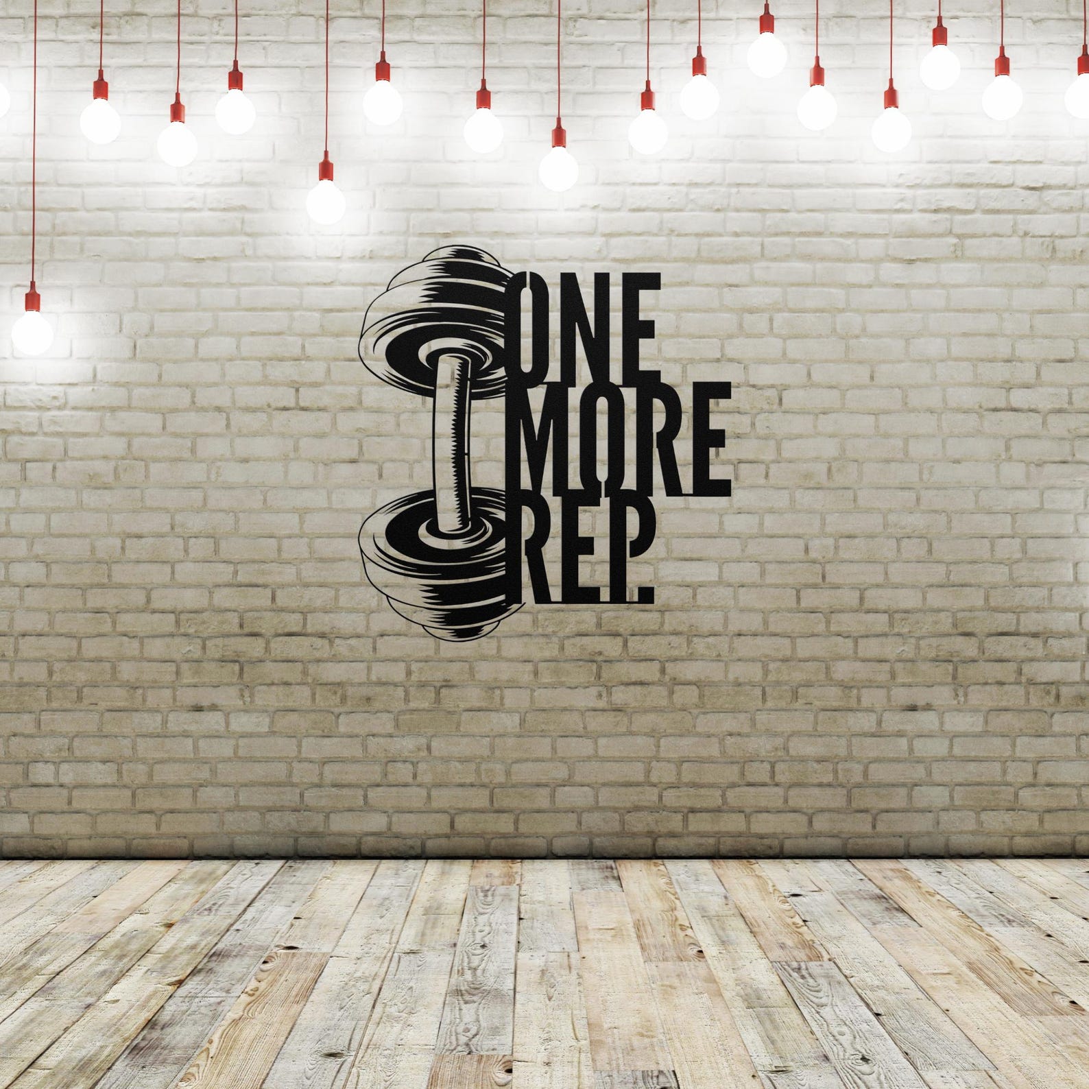 Home Gym Wall Sign, Fitness Gym Inspiration Wall Quote Decor ...