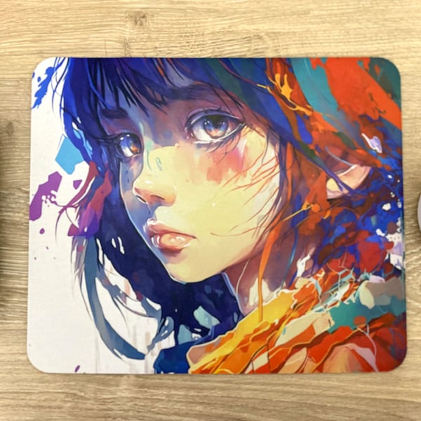 Anime Mouse Pad Girl - Etsy