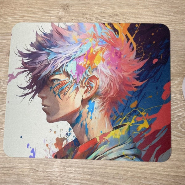 Anime Guy Mouse Pad - Etsy