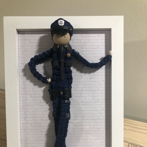 Police Officer Barbie Doll - Etsy